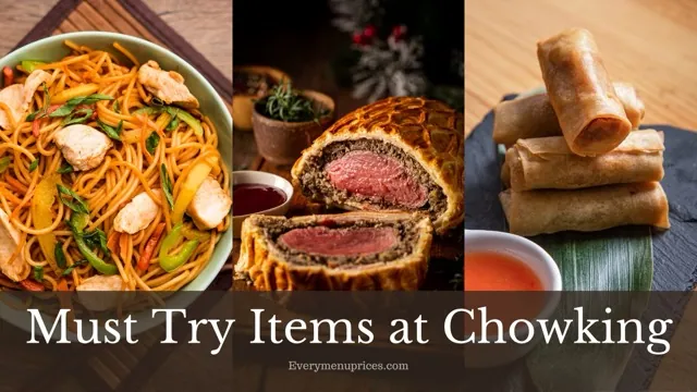 Chowking Menu With Prices [May 2024 Updated]