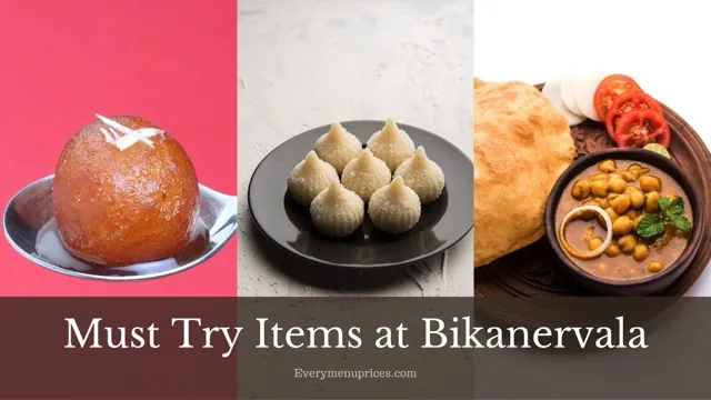 Bikanervala Menu With Prices (US) - 2024