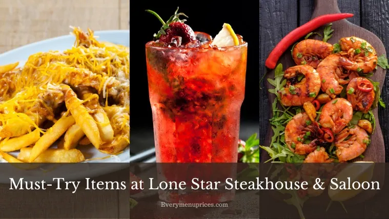 Lone Star Steakhouse & Saloon Menu Prices [March 2024]