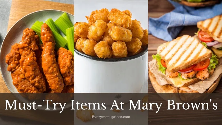 Mary Brown's Menu With Prices [April 2024 Updated]