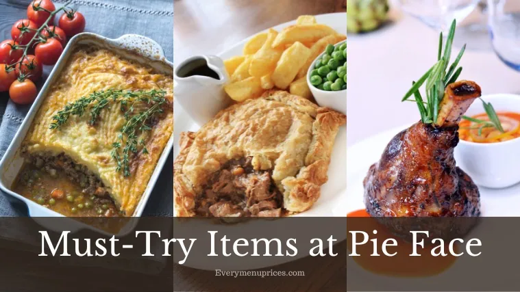 Pie Face Menu With Prices [April 2024 Updated]