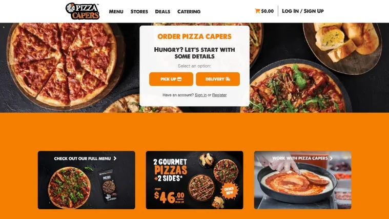 Pizza Capers Menu With Prices [April 2024 Updated]